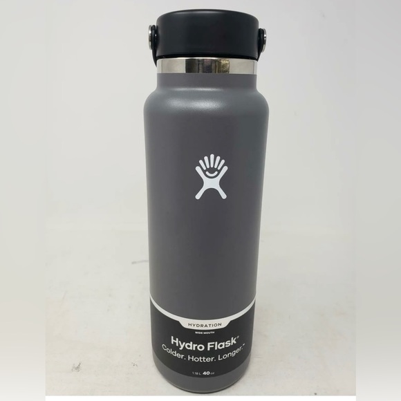 Hydro Flask | Kitchen | Hydro Flask Wide Mouth Bottle Wflex Cap Stone ...